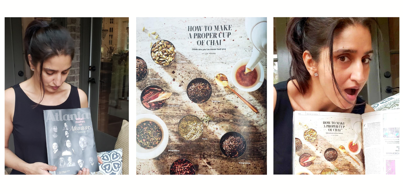 Atlanta Magazine: "How to Make a Proper Cup of Chai" with The Chai Box