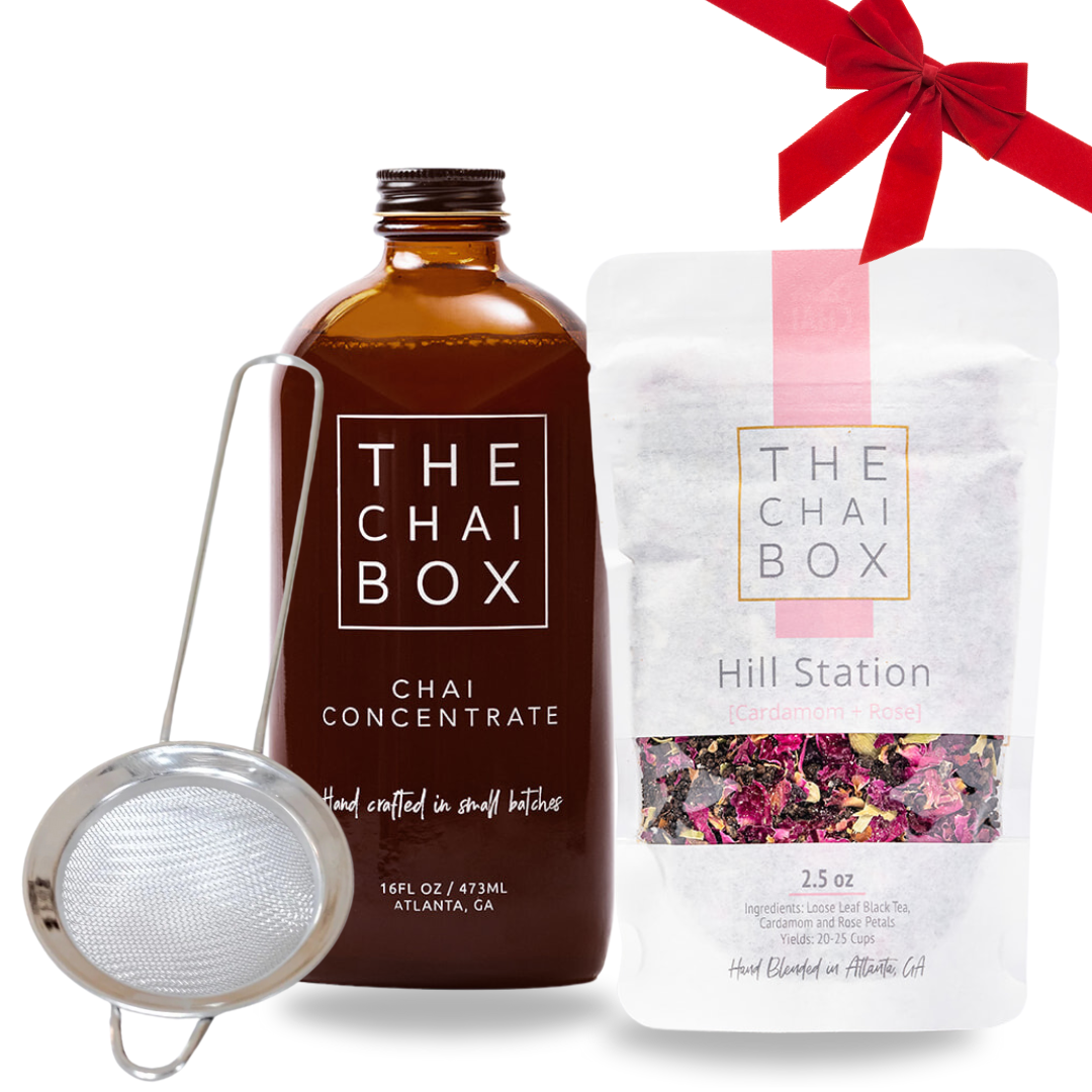 Chai Starter Kit - Floral – The Chai Box